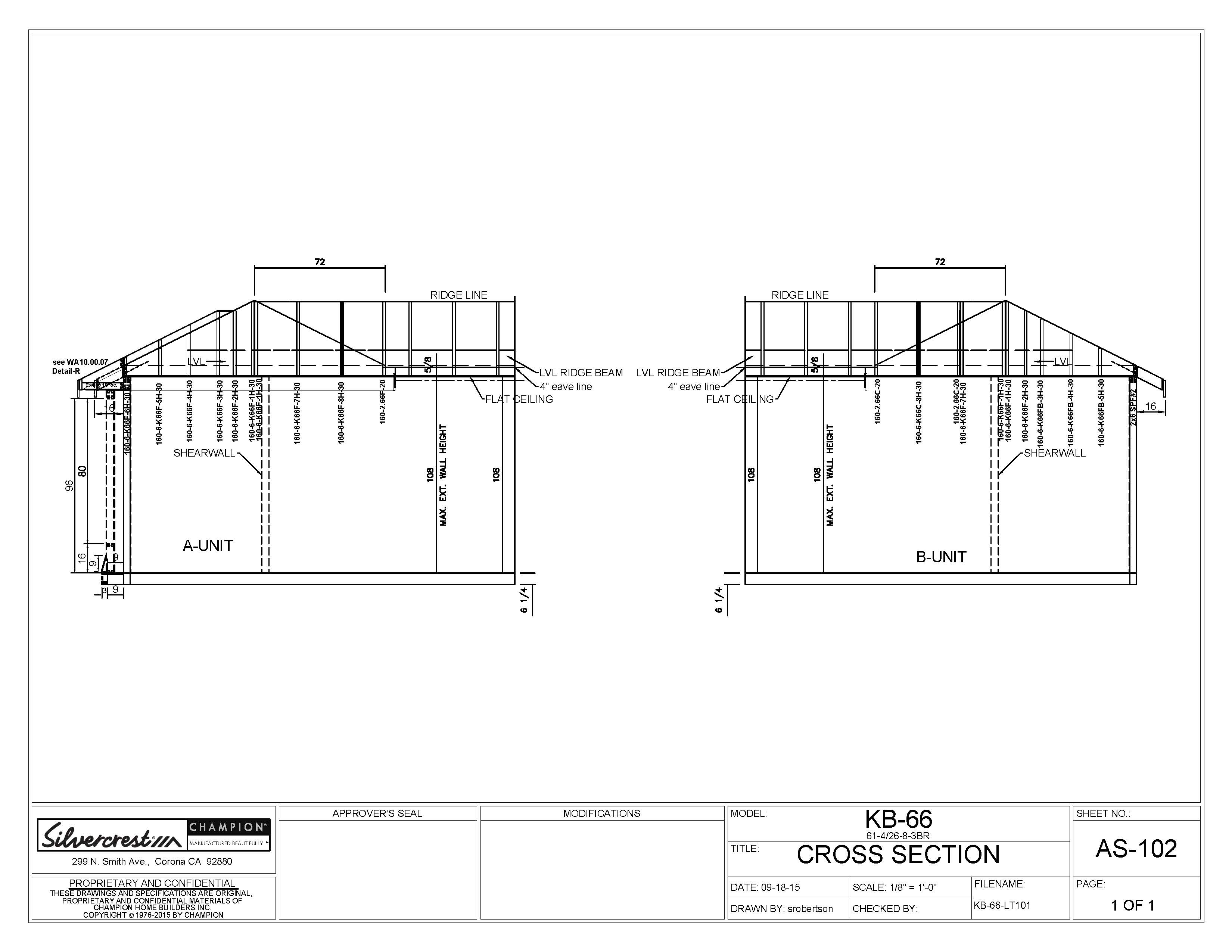 Mobile Home Floor Cross Section