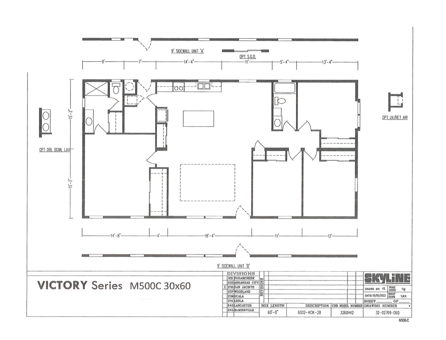 M500C 30×60 - Ma Williams Manufactured Homes, Manufactured Homes by ...
